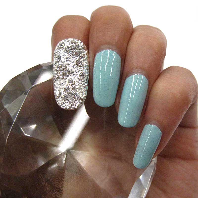 Full Embossed SIilver Nail Shield – Serum No. 5